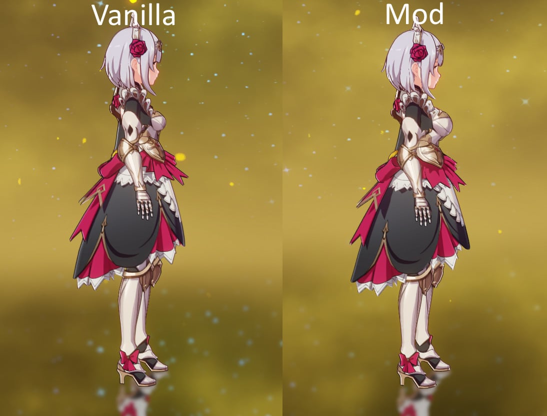 Genshin Impact Noelle Se Vuelve Más Voluptuosa Gracias A Este Mod Anime Online
