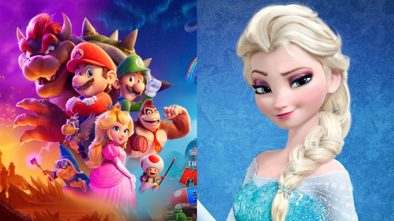 Super Mario Bros: La exitosa película ya superó en la taquilla a Frozen ...