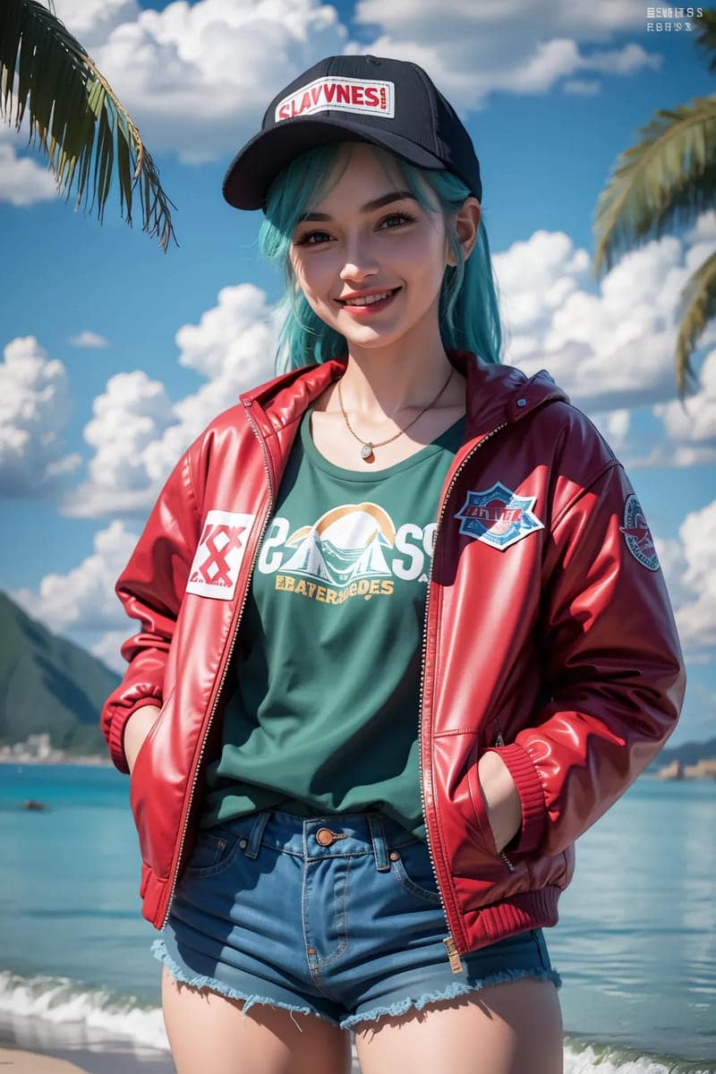 IA recrea a Bulma de Dragon Ball en diferentes versiones Live Action ...