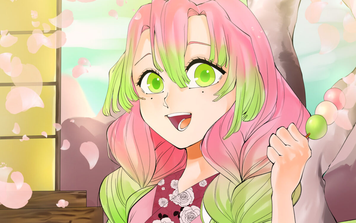 Demon slayer: Mitsuri kanroji deja encantados a fans en ilustración ...